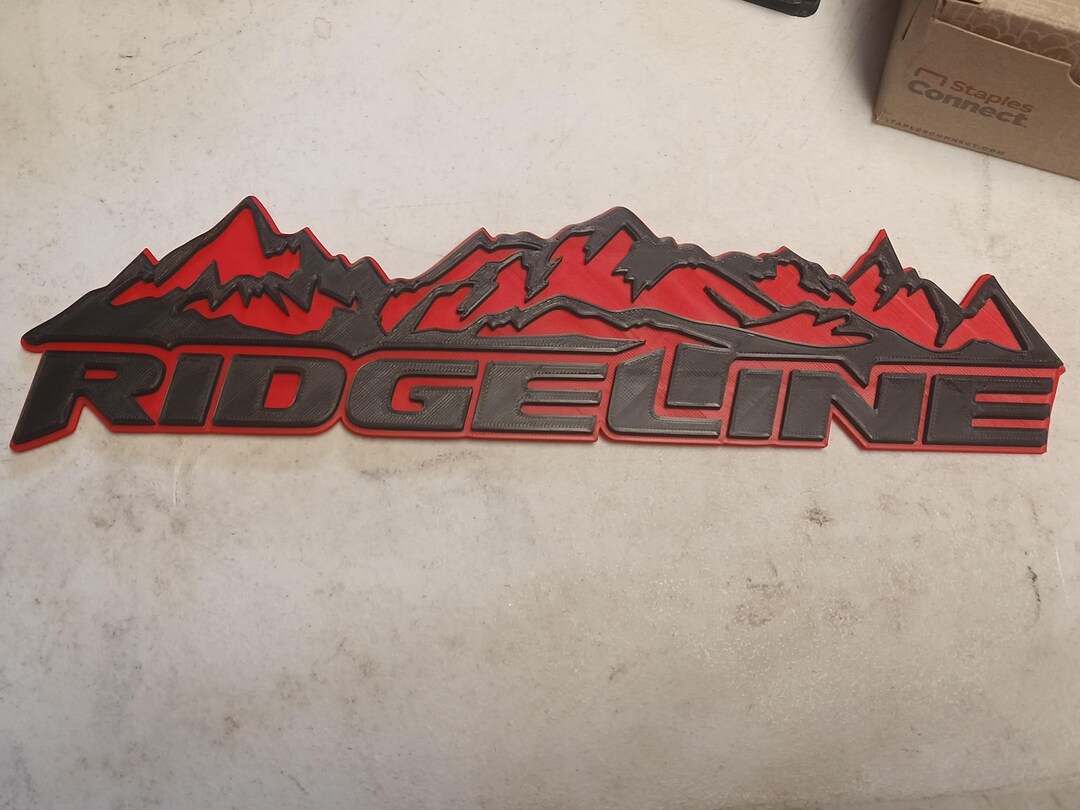 3D Printed Dual Color Badge Emblem for Honda Ridgeline - Etsy