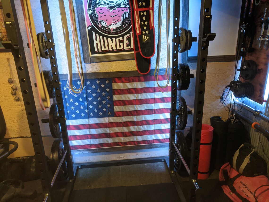 Power Rack and Squat Rack Olympic Weight Plate Storage Pins - Etsy