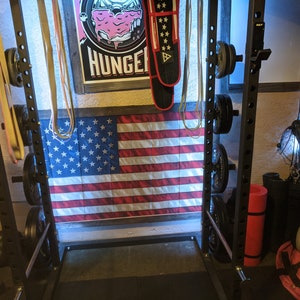 Power Rack and Squat Rack Olympic Weight Plate Storage Pins Change ...