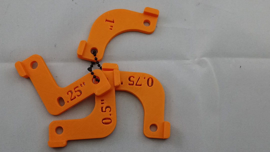 Imperial Inch Metric Corner Radius Jig Gauge Marking Tool Woodworking ...