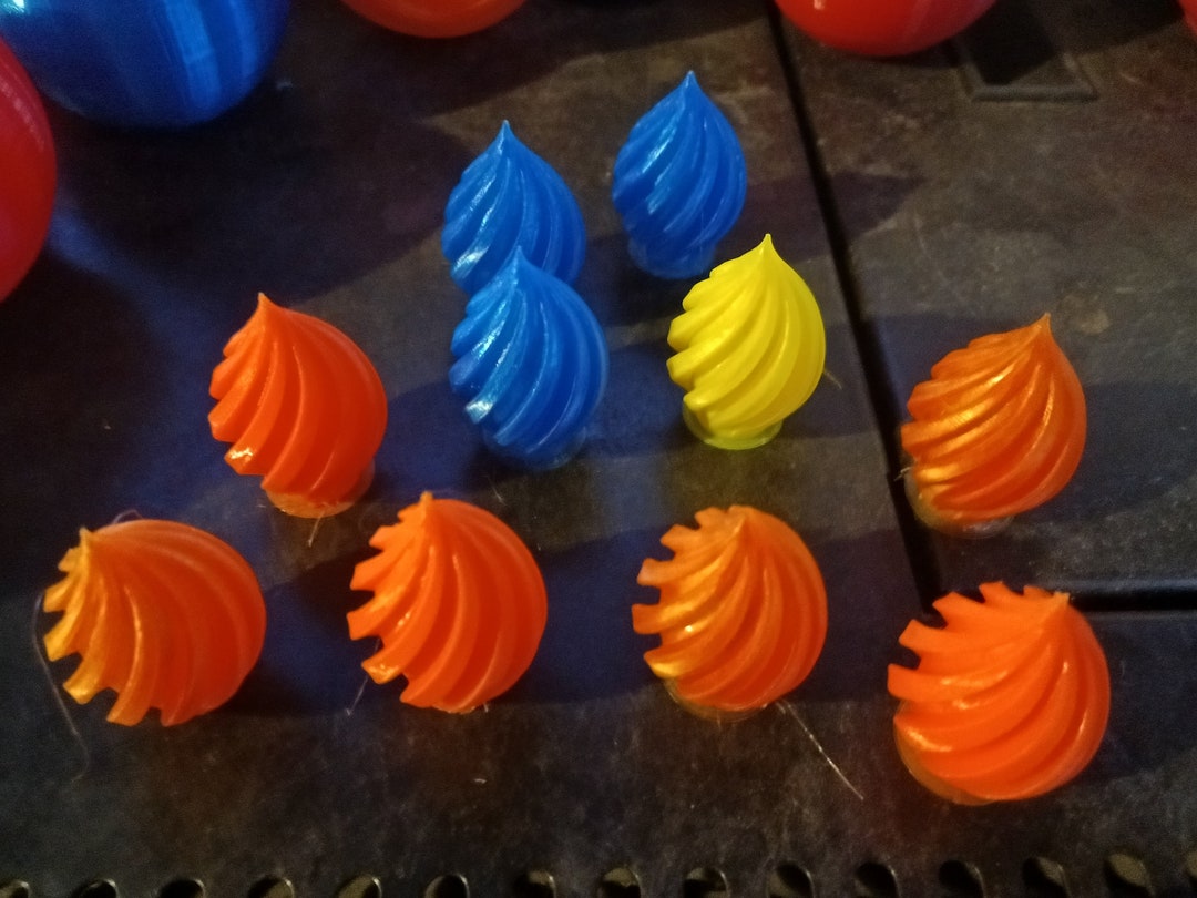 Christmas Light Covers Ornaments 3D Printed V2 DIY LED (lights Not ...