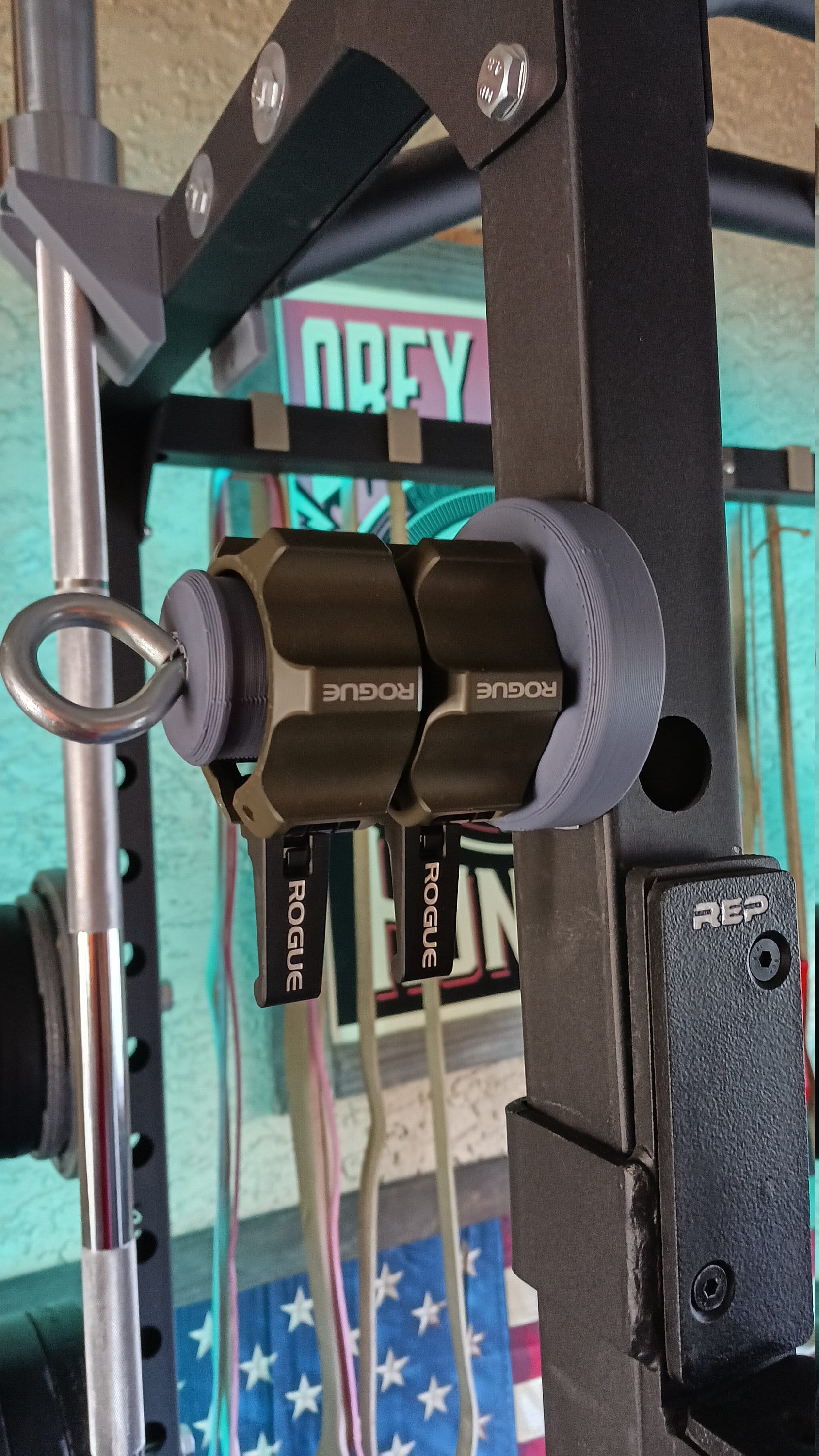 Magnetic Change Weight Plate Storage Loading Pin Home Gym | Etsy