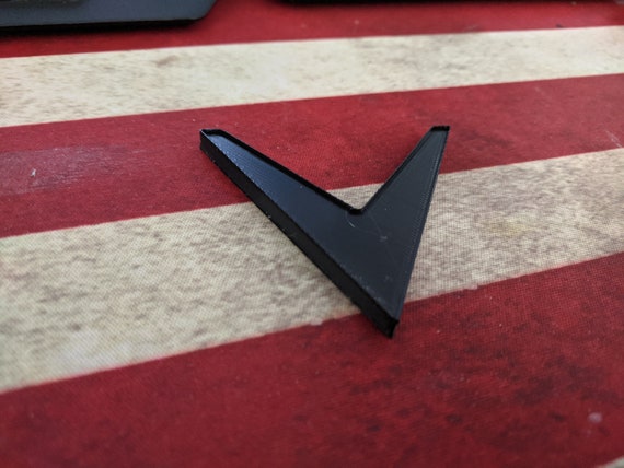 3D printed V emblem badge for 1960-1971 International | Etsy