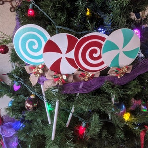 3D Printer Lollipop Peppermint Stencils Digital File Christmas ...