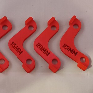 Imperial Inch Metric Corner Radius Jig Gauge Marking Tool Woodworking ...