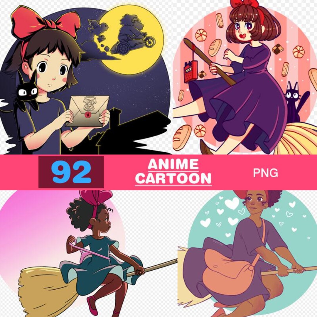 Kiki's Delivery Service Png,vectors Pack,self Love Png Sublimation ...