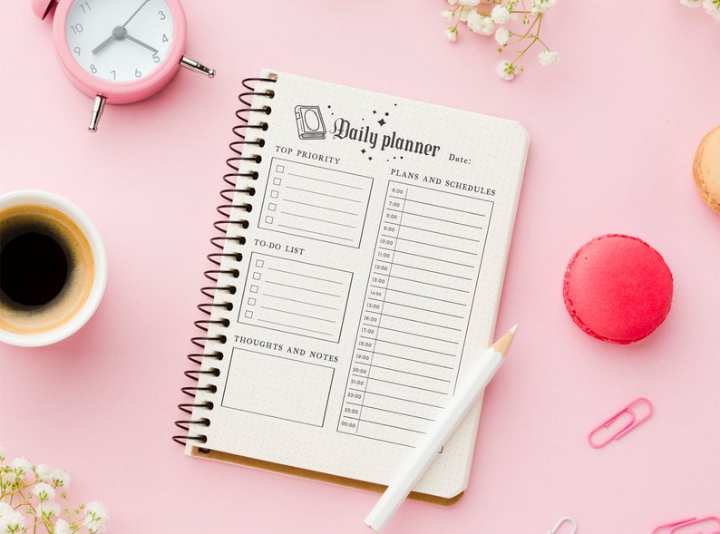 Printable Bullet Journal Bundle, Bullet Journal Printables, Premade ...