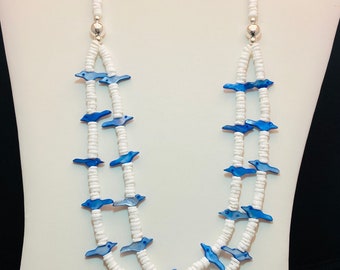 Shell Bird Necklace - Etsy