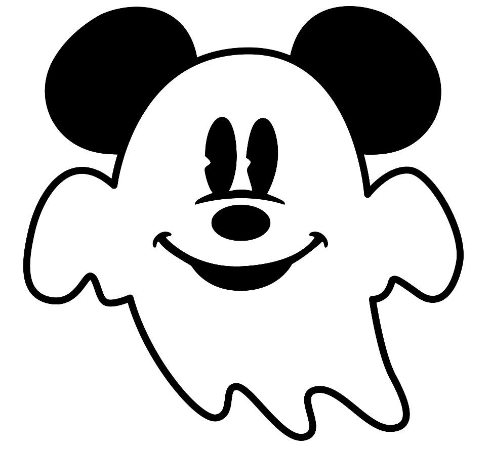 Mickey Ghost PNG Instant Download File - Etsy