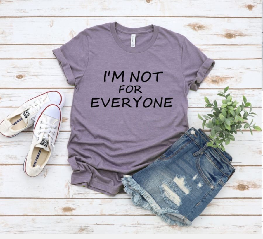 Not for Everyone SVG Instant Digital Download - Etsy