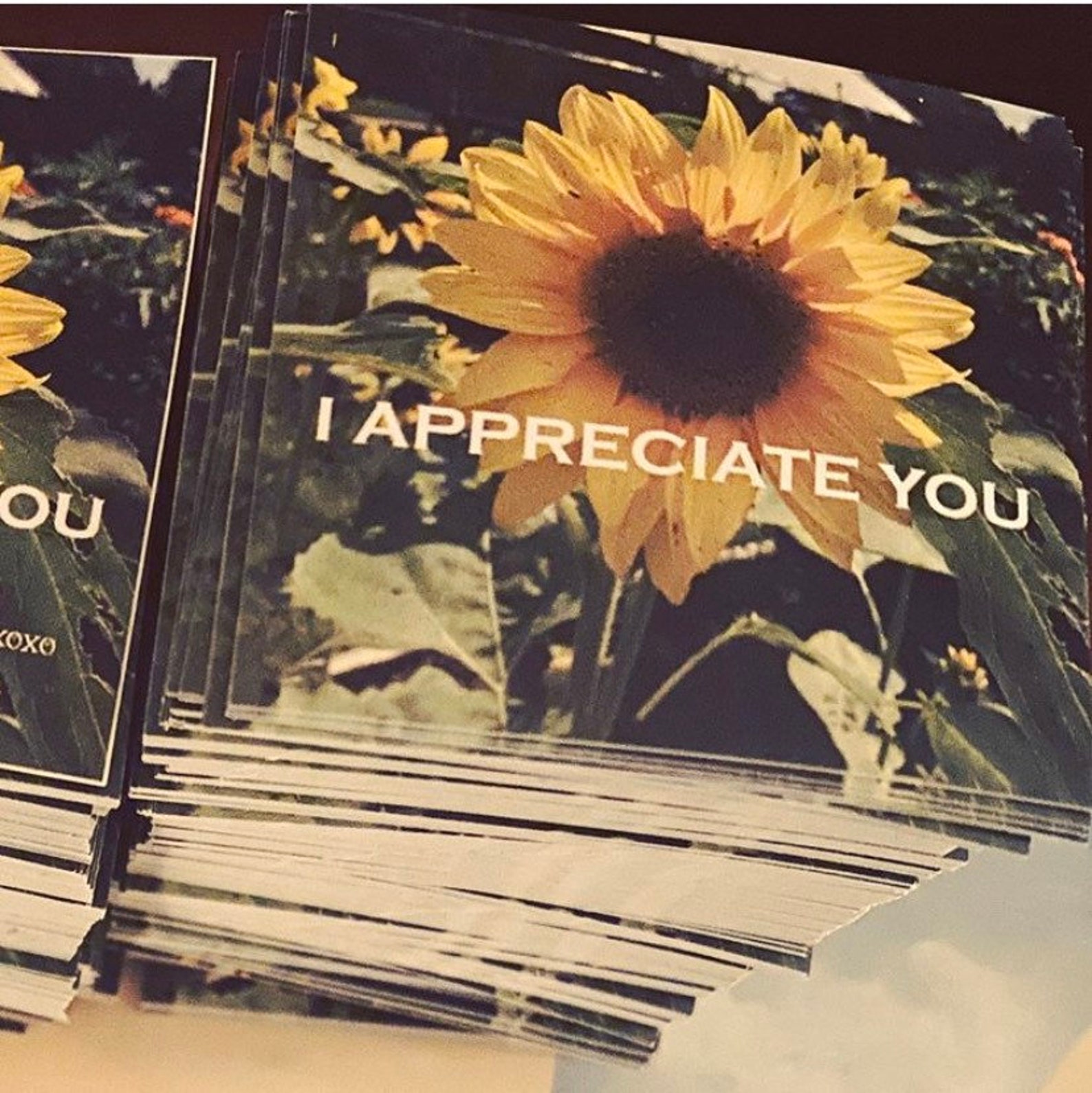 I Appreciate You Stickers - 10 Pack Bags of Sunflowers - Etsy