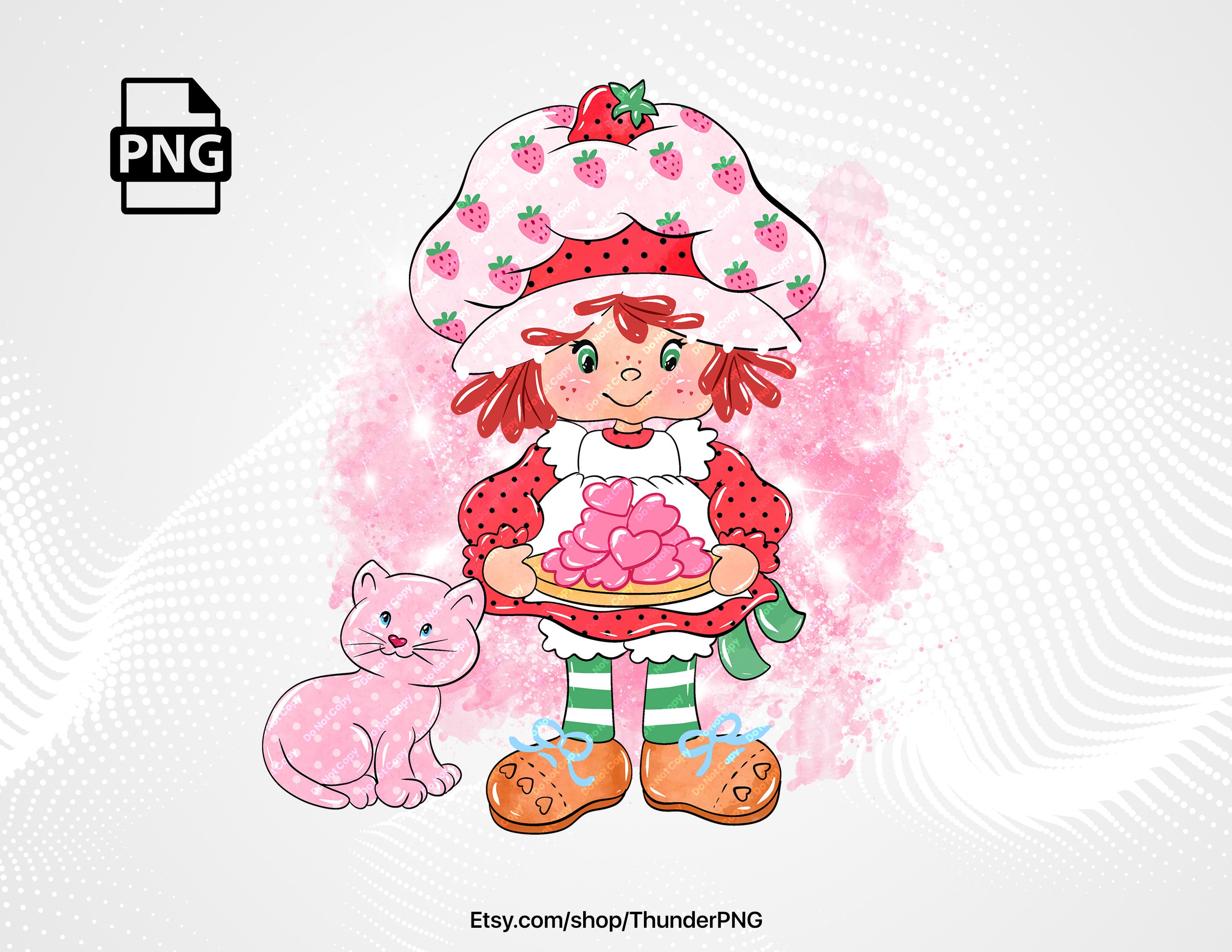 Strawberry Shortcake Character Clipart