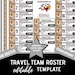 Track and Field Athletic Profile Deluxe Template - Etsy