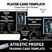 The 3 Pack - Editable Athletic Profile Templates | College Sports ...
