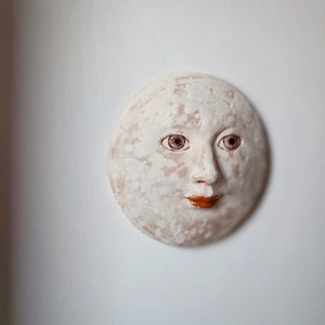 Moonlight Contemporary Wall Sculpture Art Mask Original Handmade ...