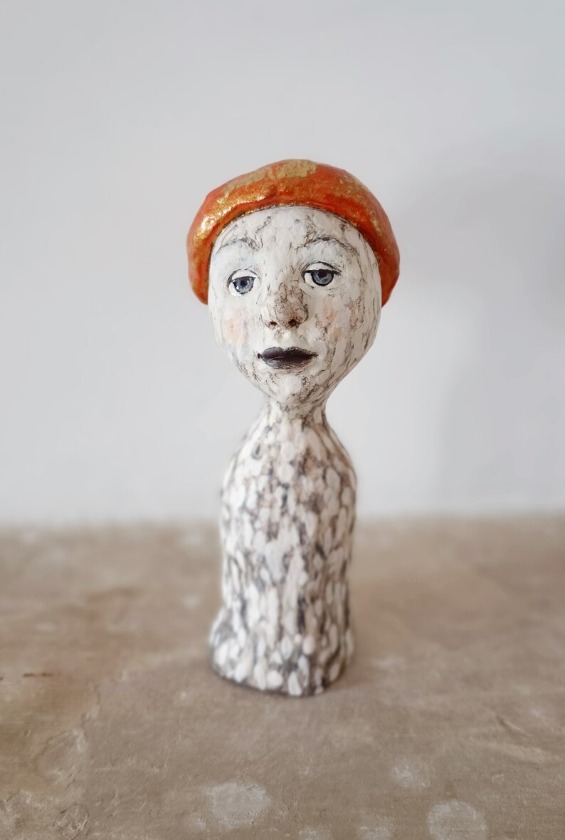 Leccinum Aurantiacum Original Handmade Ceramic Figurine Bust Sculpture ...
