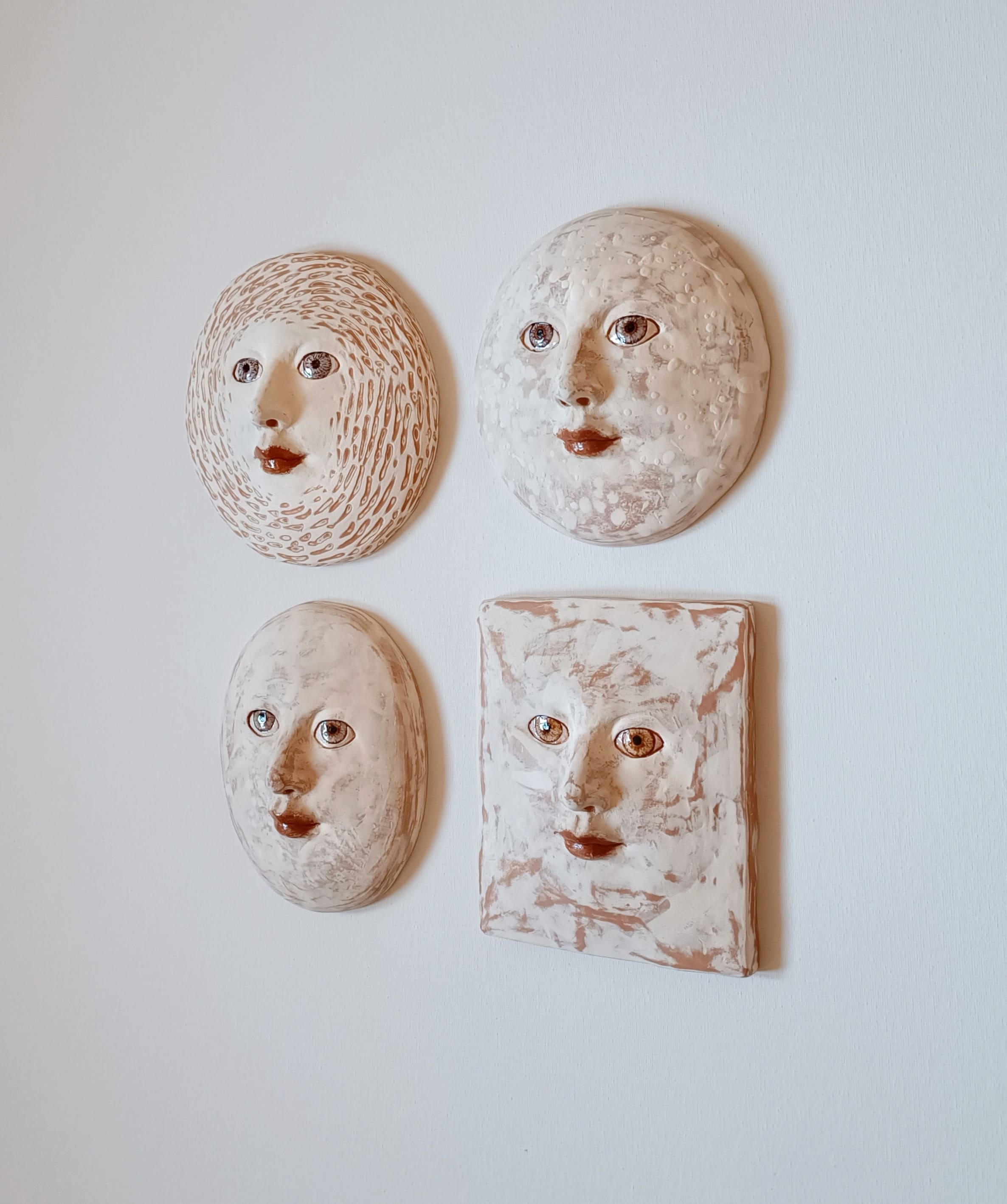 Moonlight Contemporary Wall Sculpture Art Mask Original Handmade ...