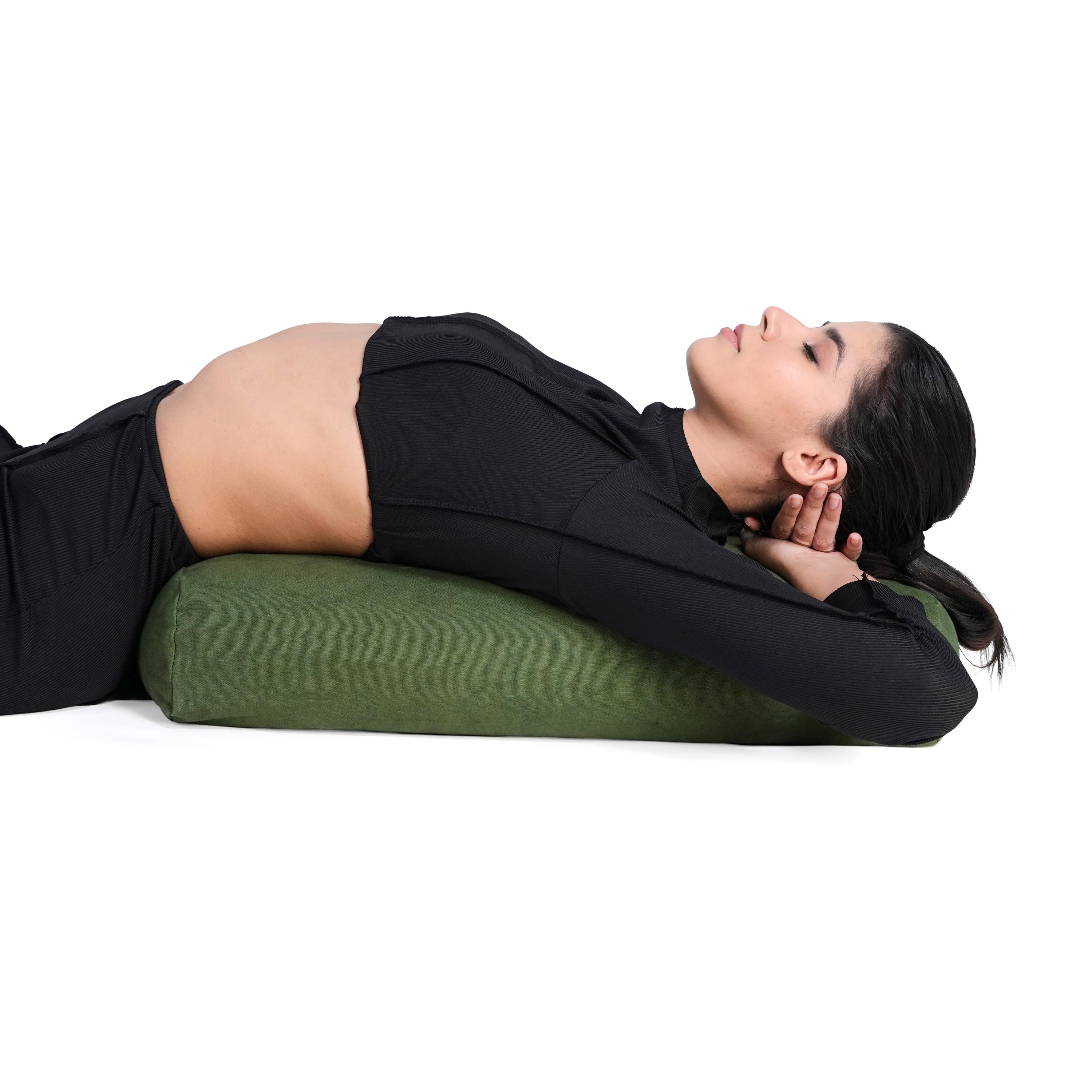 Cotton Canvas Yoga Bolster - Rectangular-only Cover Will Be Shipped - Etsy