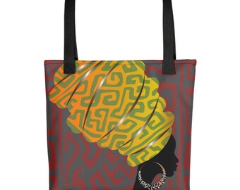 African tote bag | Etsy