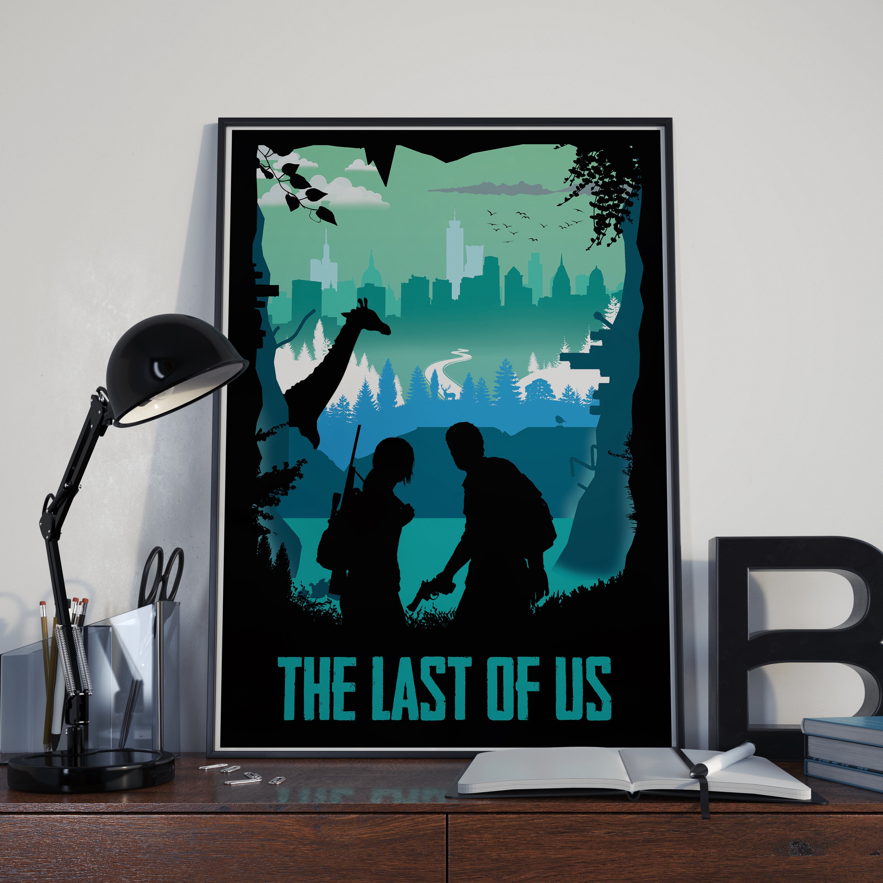 The Last Of Us Game Art Poster