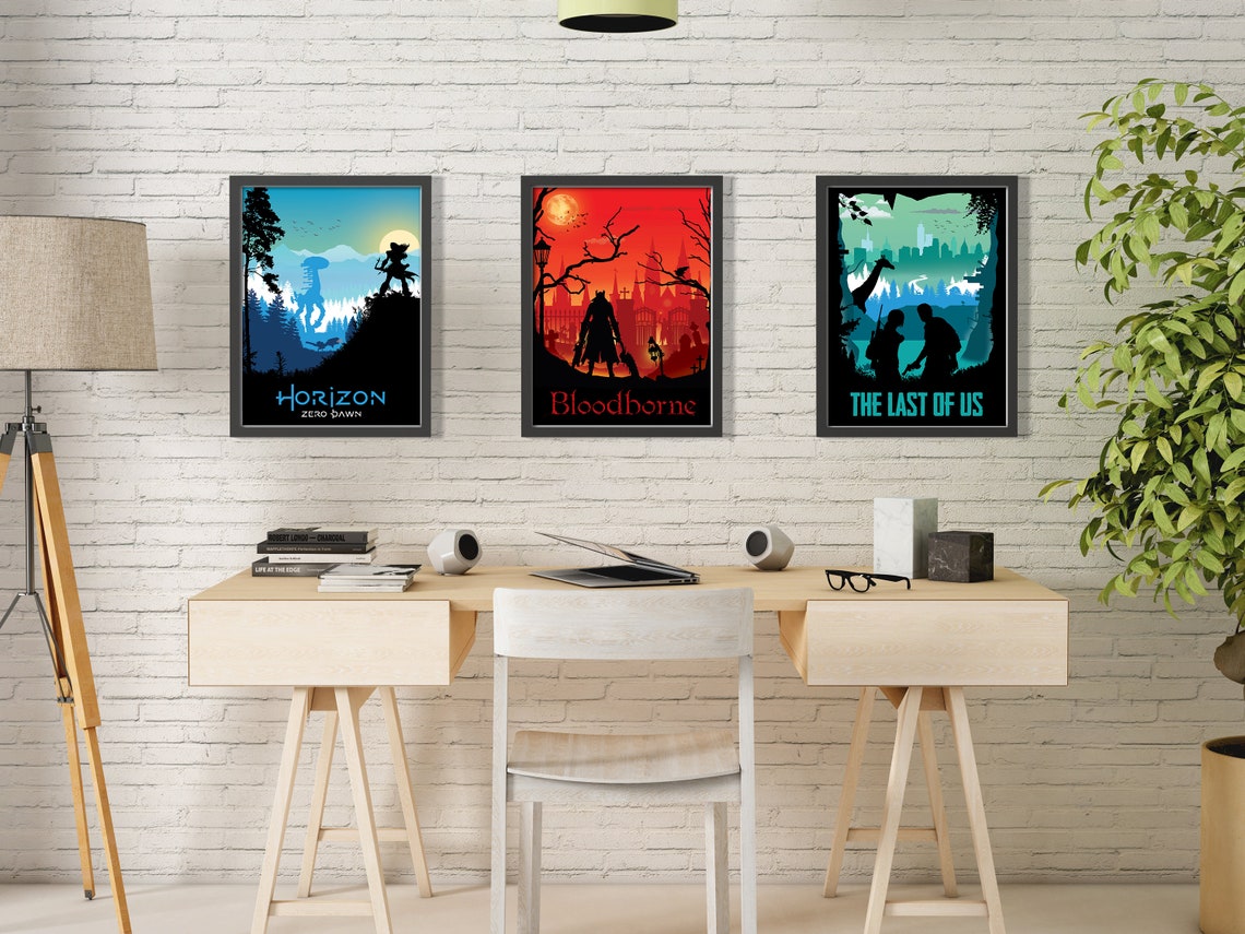 Bloodborne Game Art Full Page Minimalist Bloodborne | Etsy