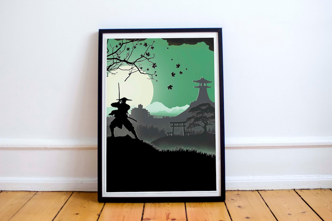 The Ghost Video Game Poster, Gaming Art, Minimalist, Video Game Poster ...