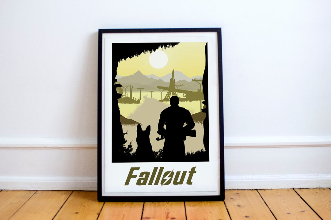 Fallout Poster, Fallout Game Art, Video Game Art, Computer Game Poster ...