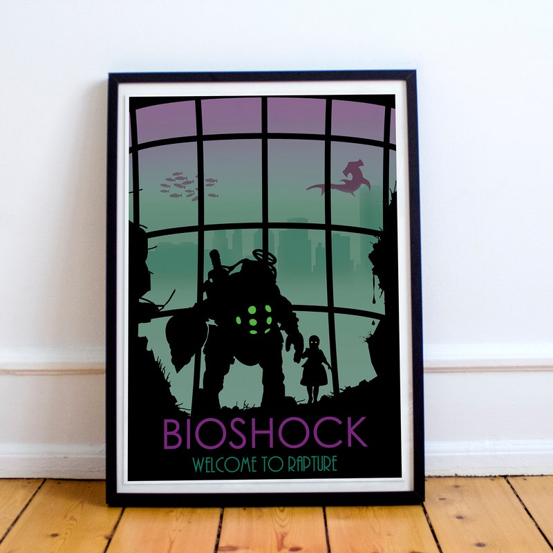 Bioshock Poster - Etsy UK