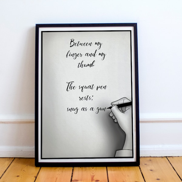 Poetry Print - Etsy UK