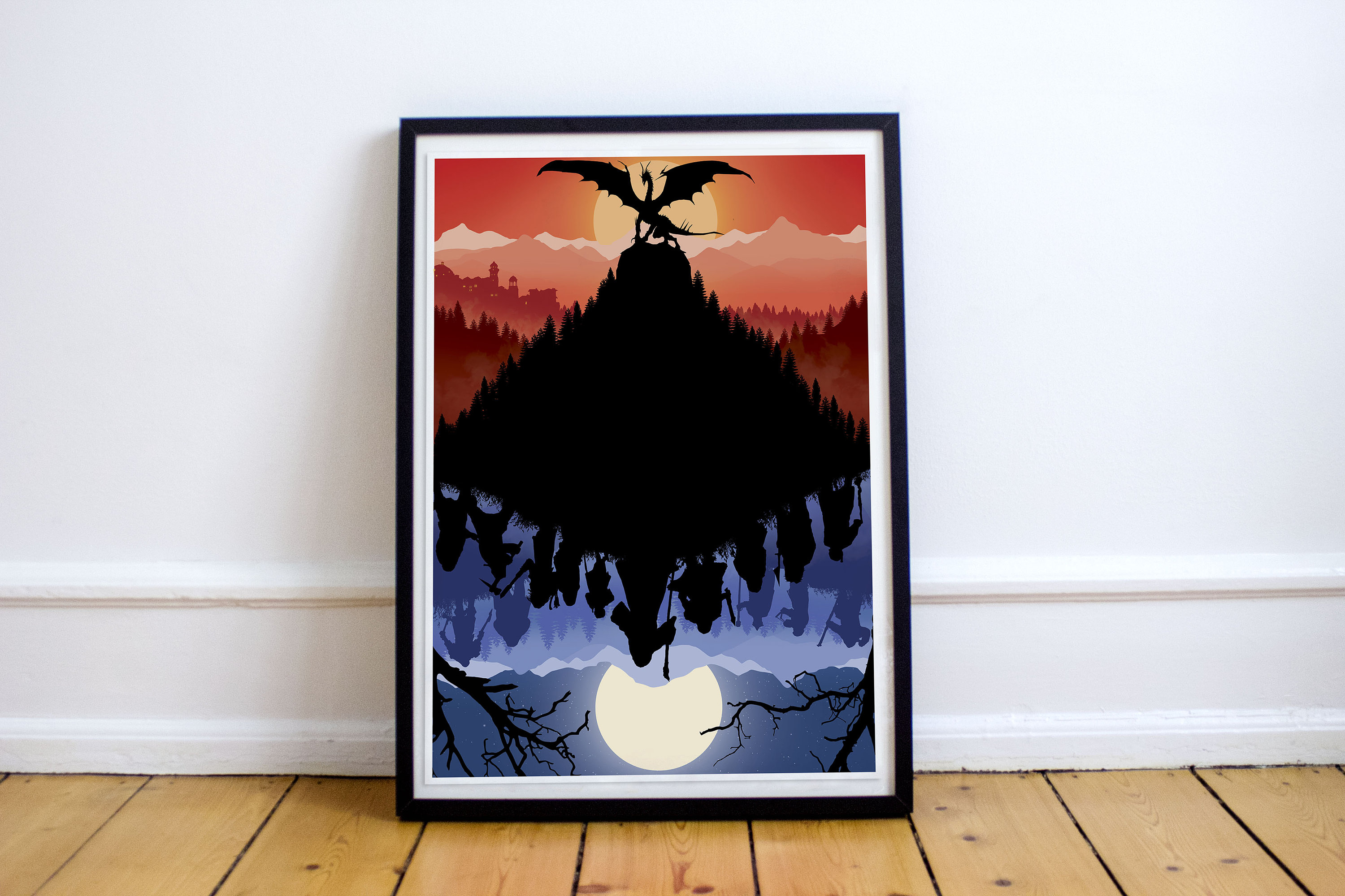 An Epic Adventure Travel Poster Fantasy Art Movie Art - Etsy