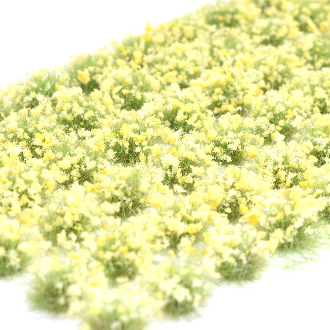 223 - Espe Yellow / Grass Tuft XL / Grass Tufts / 56 Pieces - Etsy