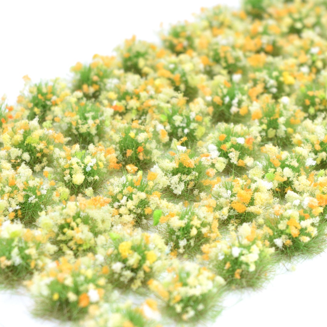 216 - Spring Flowers / Grass Tufts XL / Grass Tufts / 56 Pieces - Etsy