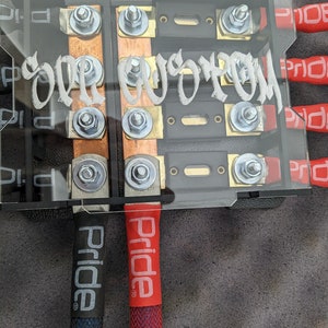 Positive and Negative Custom Power Distributor ANL Audio Fuse Block PD ...