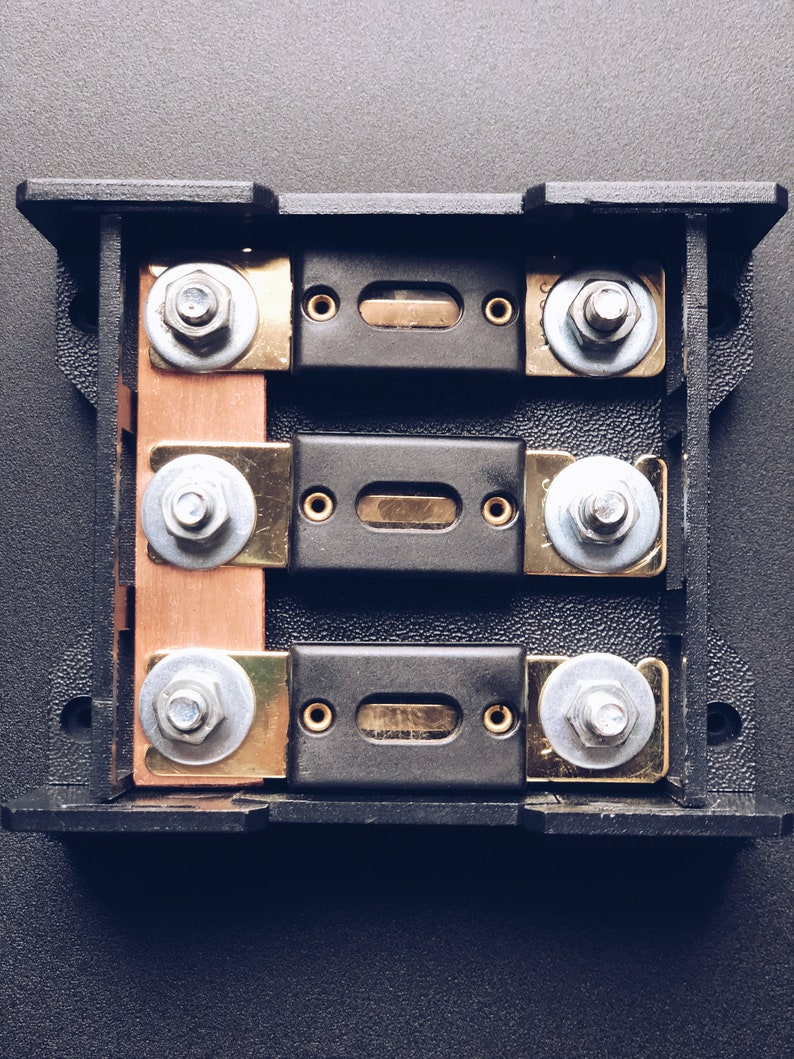 Triple ANL Fuse Block Car Power Distribution Block Car - Etsy