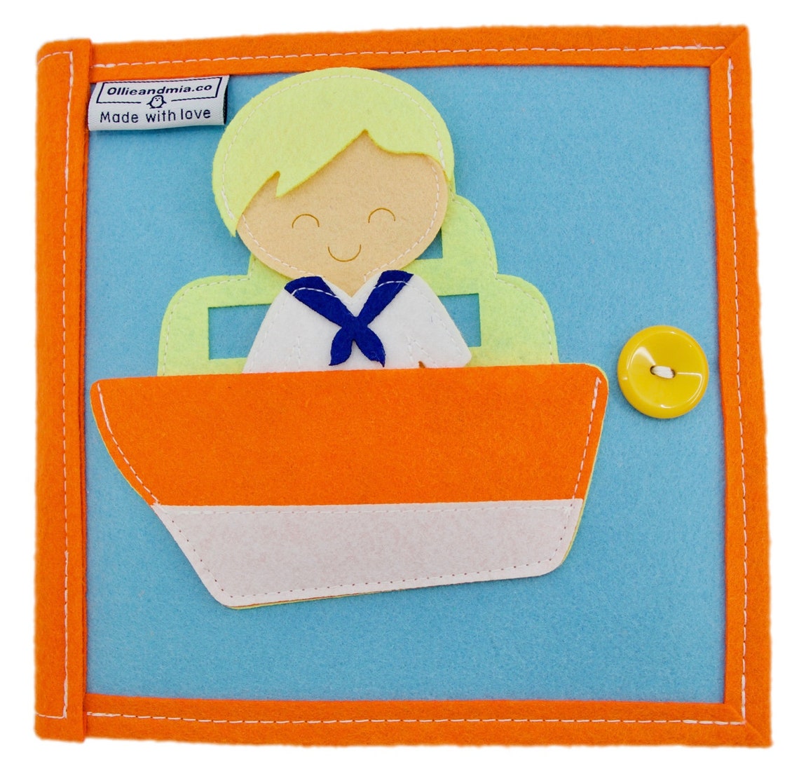 Handmade Quiet Book Who You Want to Be - Etsy