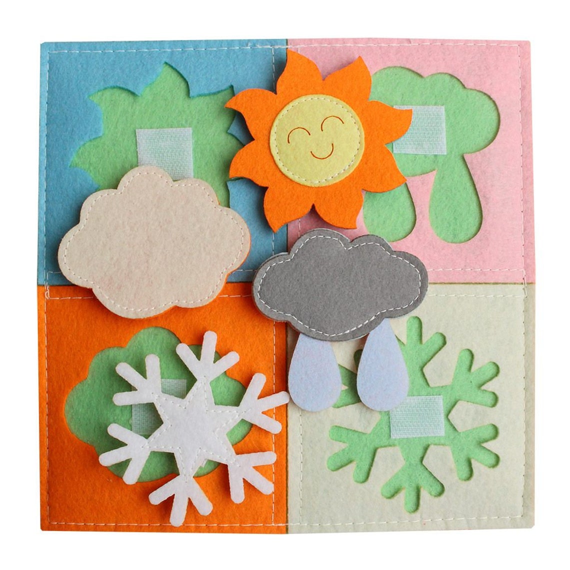 Handmade Quiet Book Baby Shark and Other Nursery Rhymes - Etsy