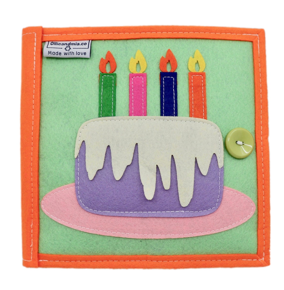 Handmade Quiet Book Baby Shark and Other Nursery Rhymes - Etsy