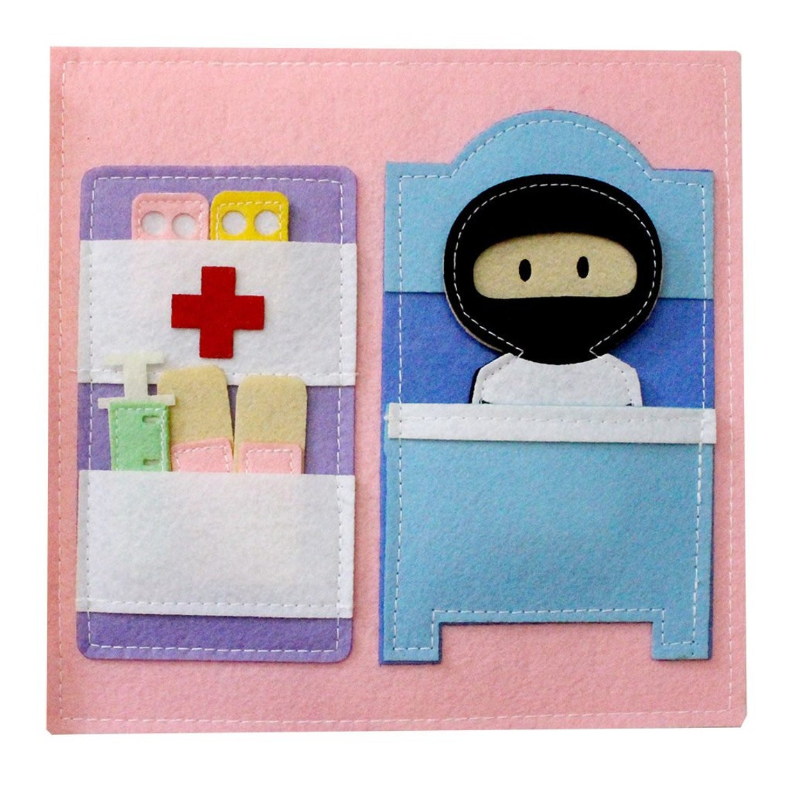 Handmade Quiet Book Who You Want to Be - Etsy