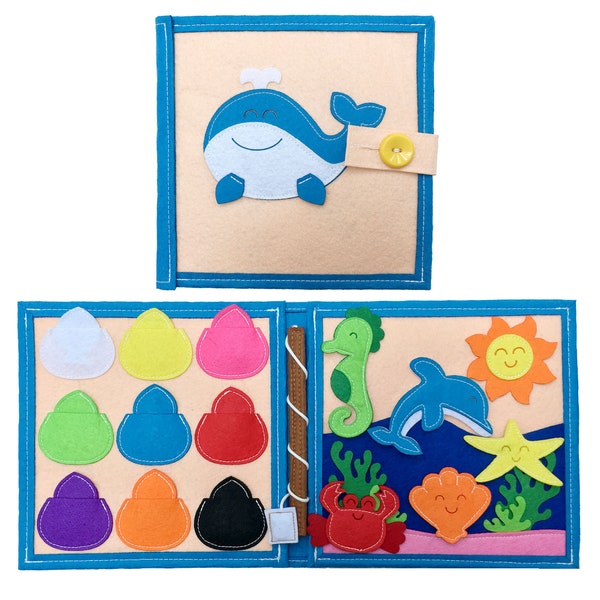 Felt Quiet Book - Etsy