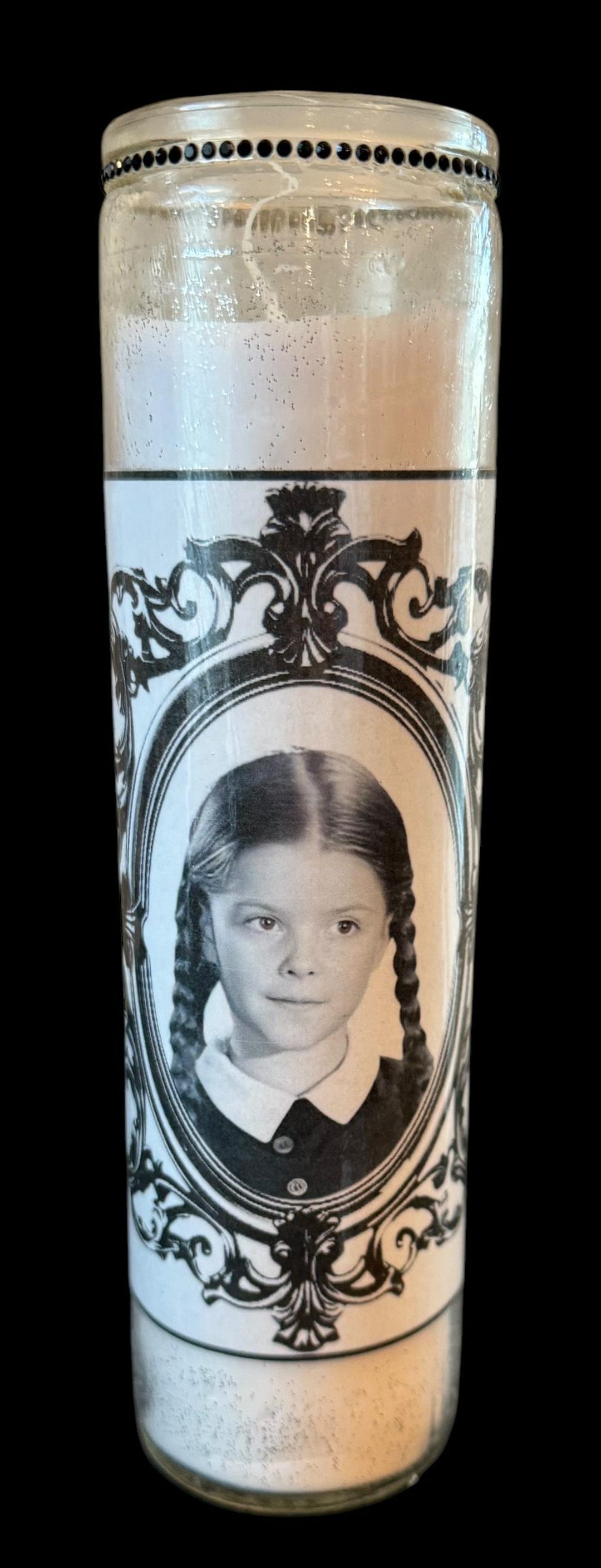 8" Original Wednesday Inspired Candle - Unscented - Etsy