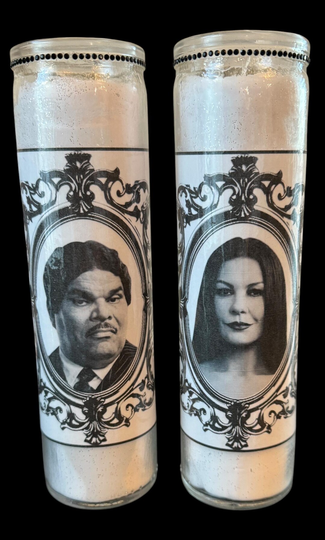 8" Addams Inspired Candle Bundle - Unscented - Etsy