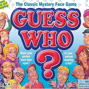 Medium Horror Movie Themed Guess Who? PDF Download - Etsy