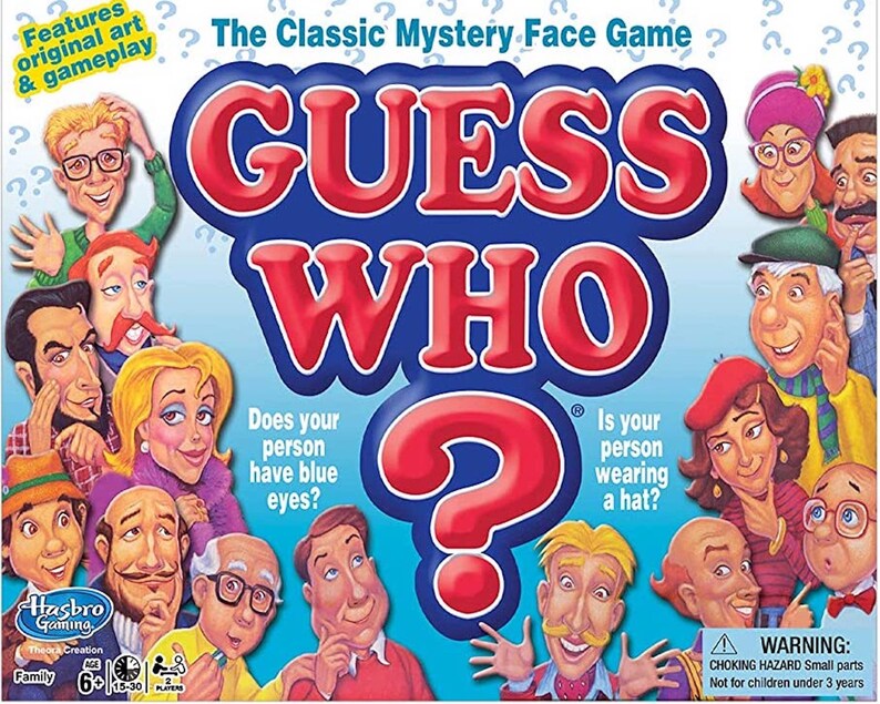 Medium Serial Killer Themed Guess Who? PDF Download - Etsy