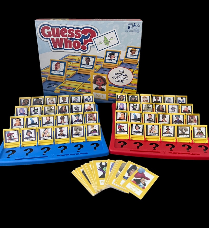 Medium Villain Themed Guess Who? PDF Download - Etsy