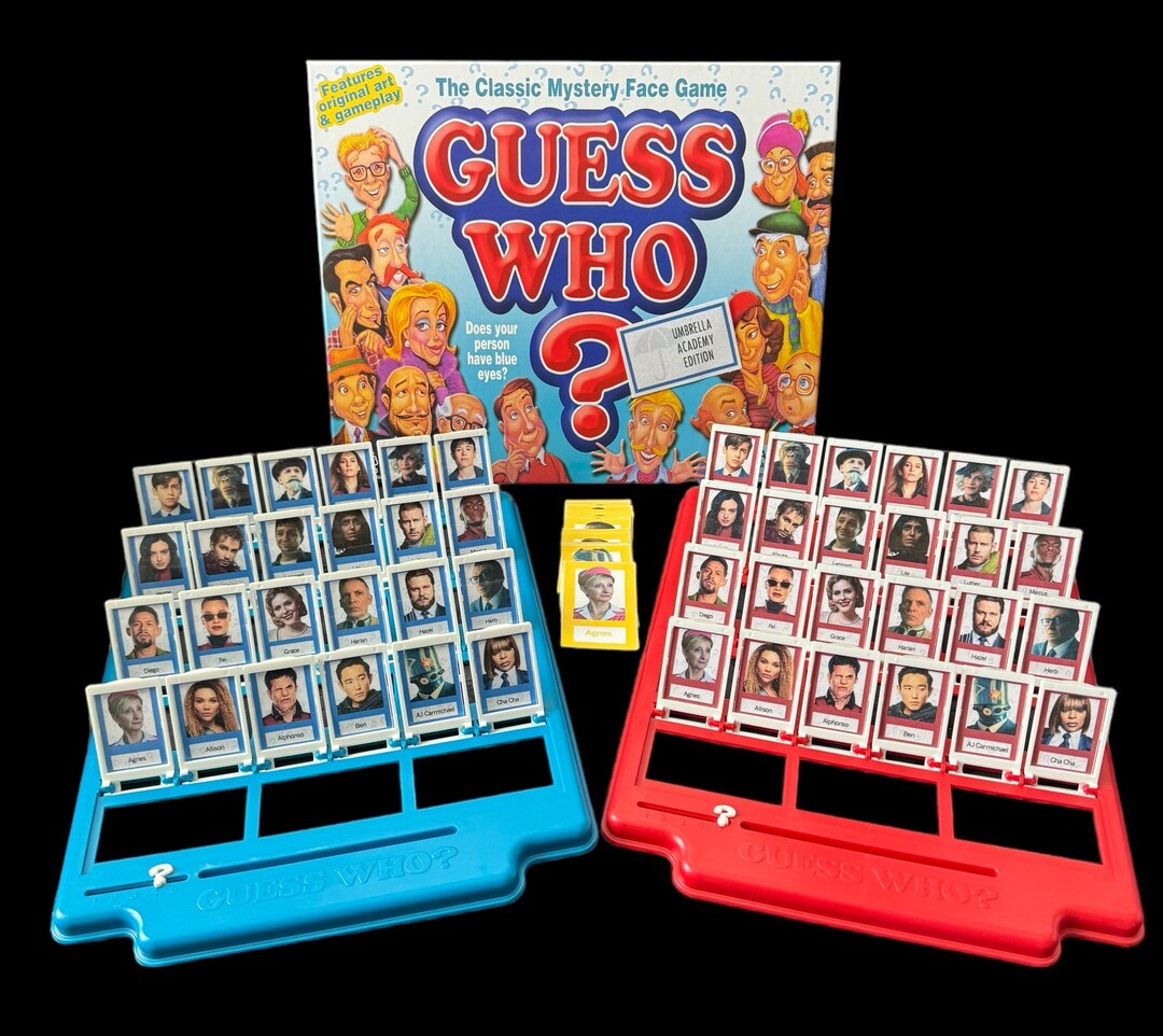 Umbrella Themed Guess Who? - Etsy