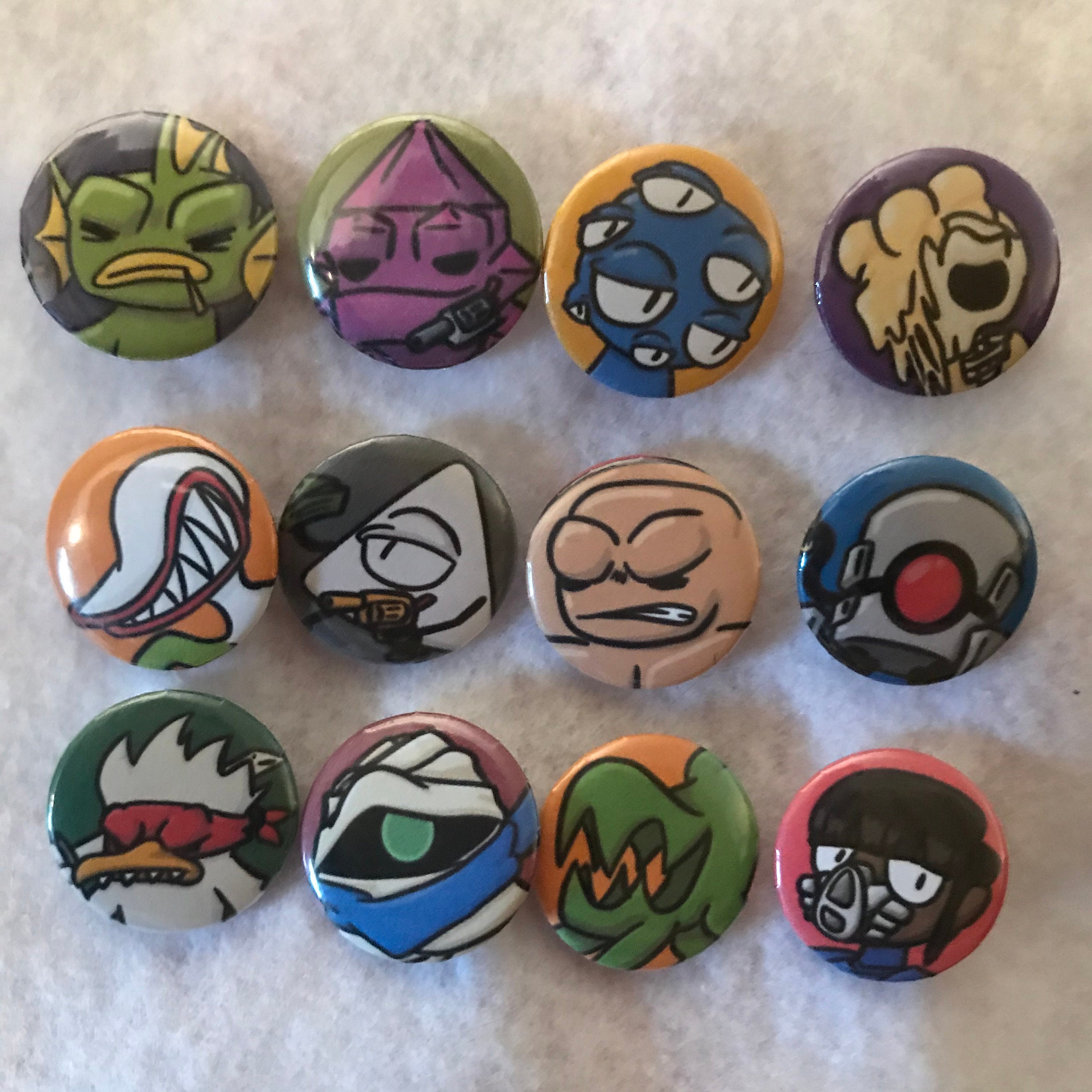 Nuclear Throne Pins - Etsy