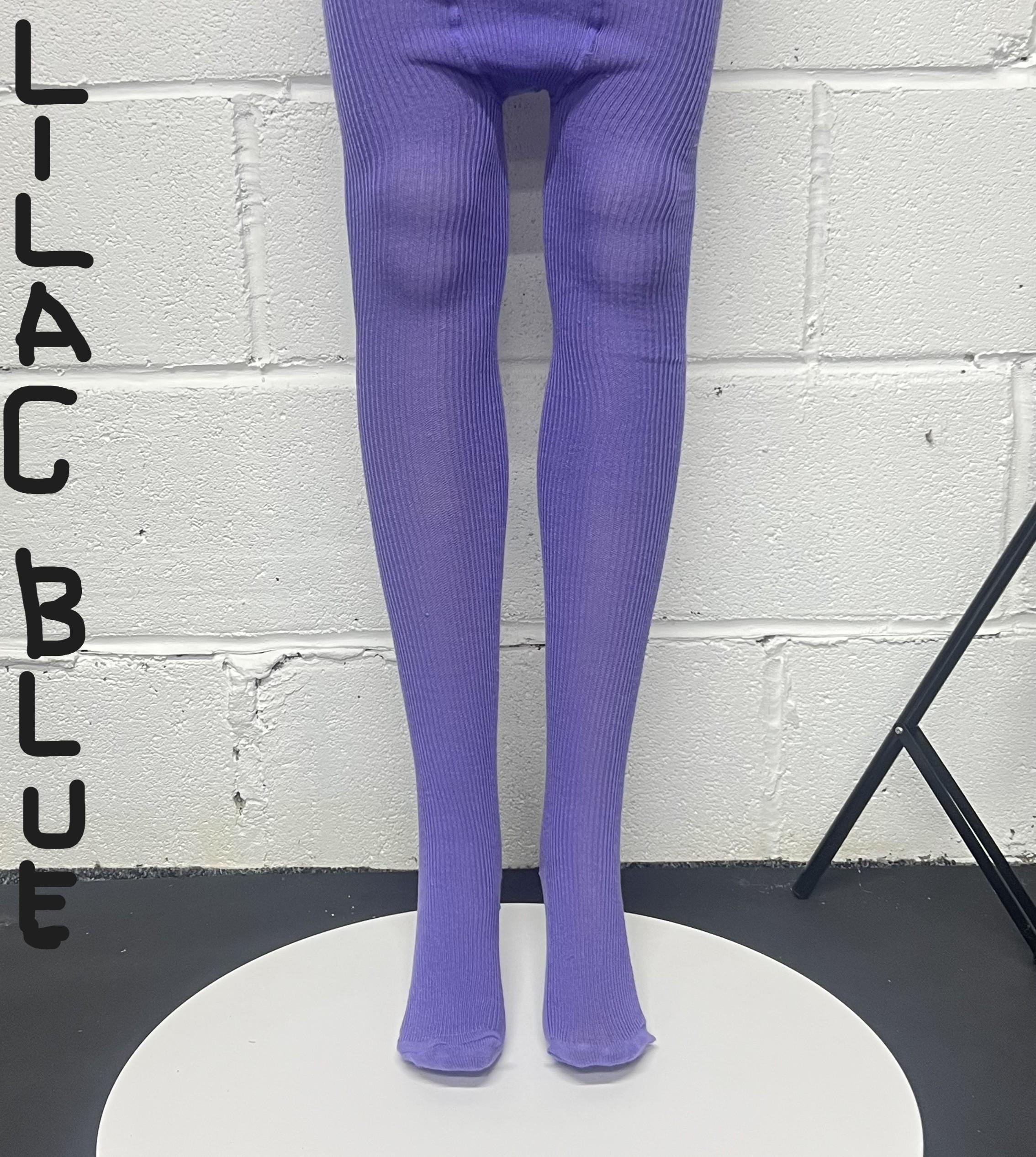 Girls Kids Full Foot Tights Warm 10 Vibrant Colours - Etsy