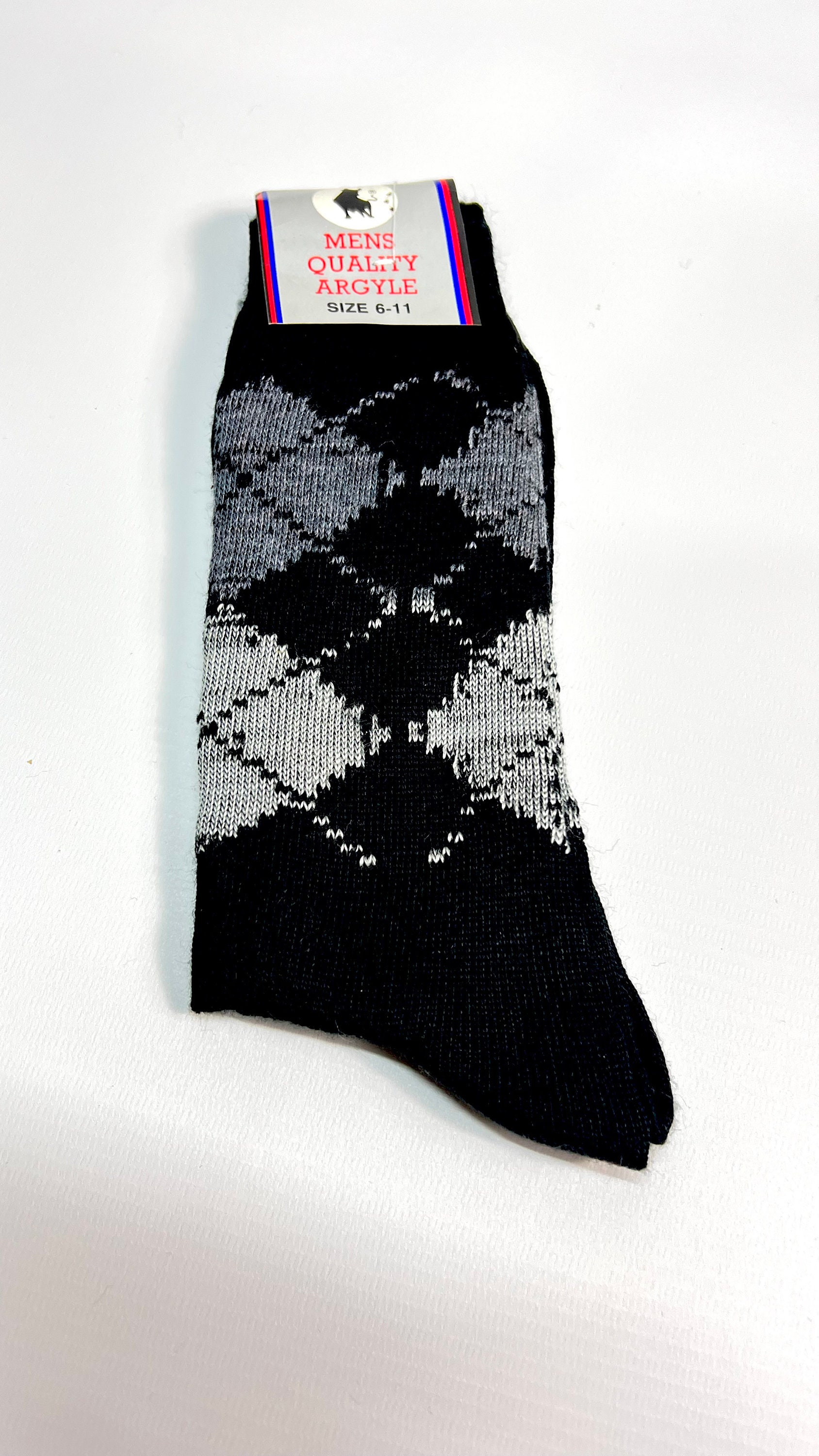 Mens Argyle Diamond Pattern Socks 6-11 Shoe Size - Etsy