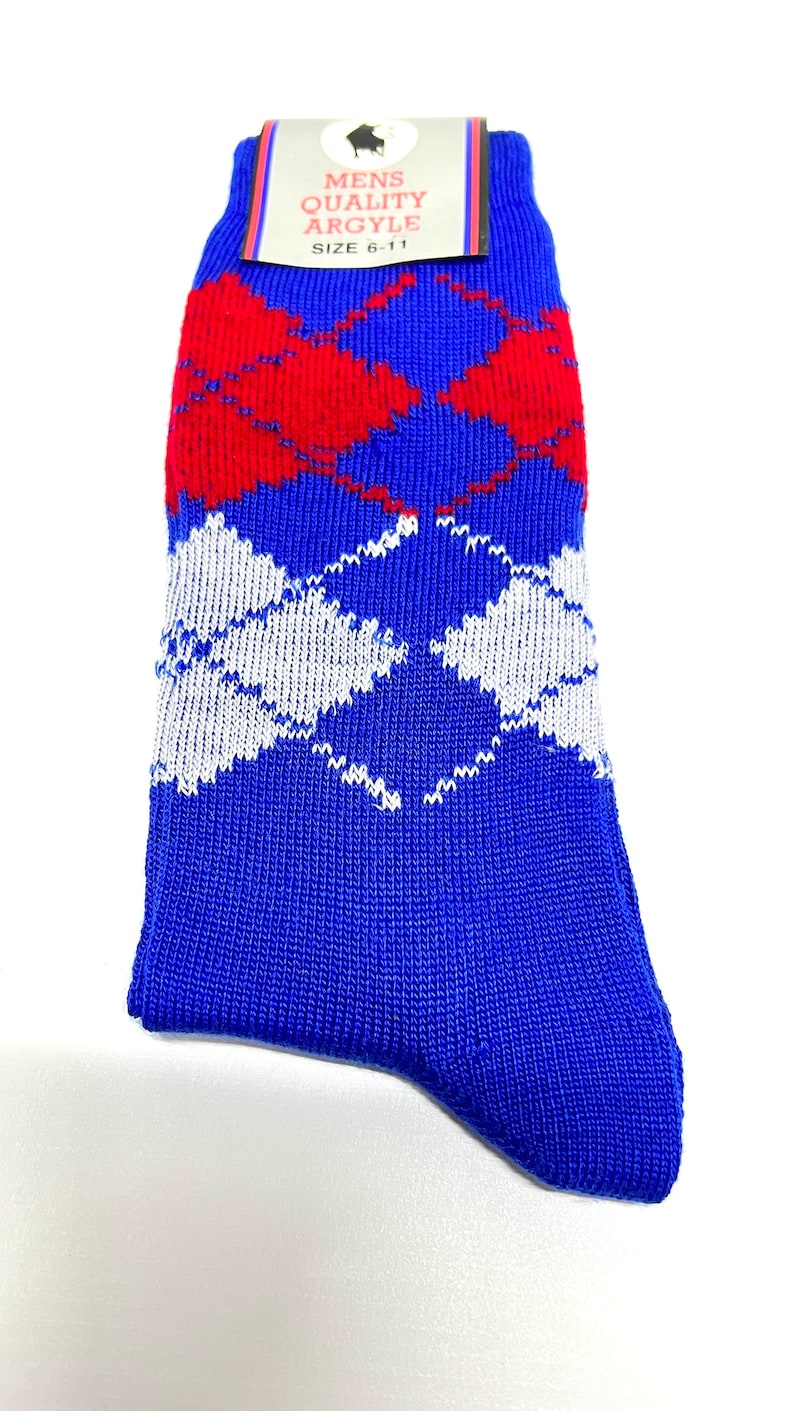 Mens Argyle Diamond Pattern Socks 6-11 Shoe Size - Etsy
