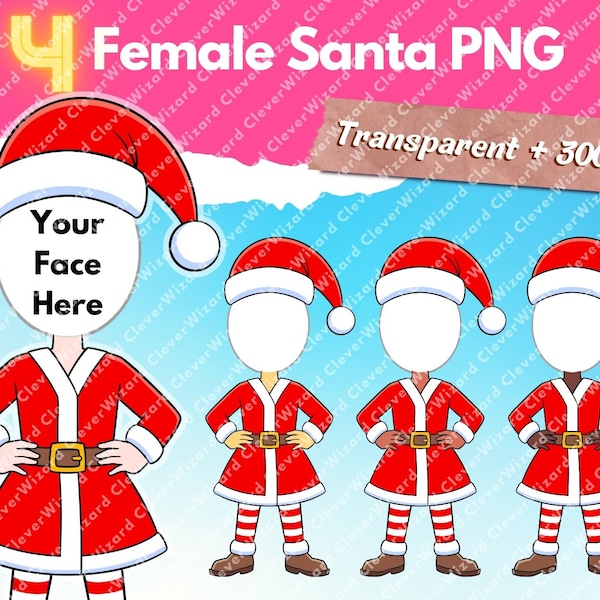 Faceless Santa Claus - Etsy